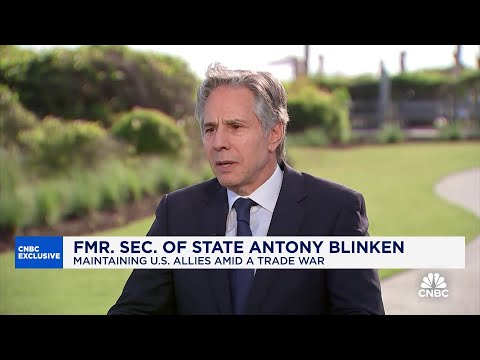 Former Sec. of State Antony Blinken: Instead of 'America First' we're heading to 'America Alone'