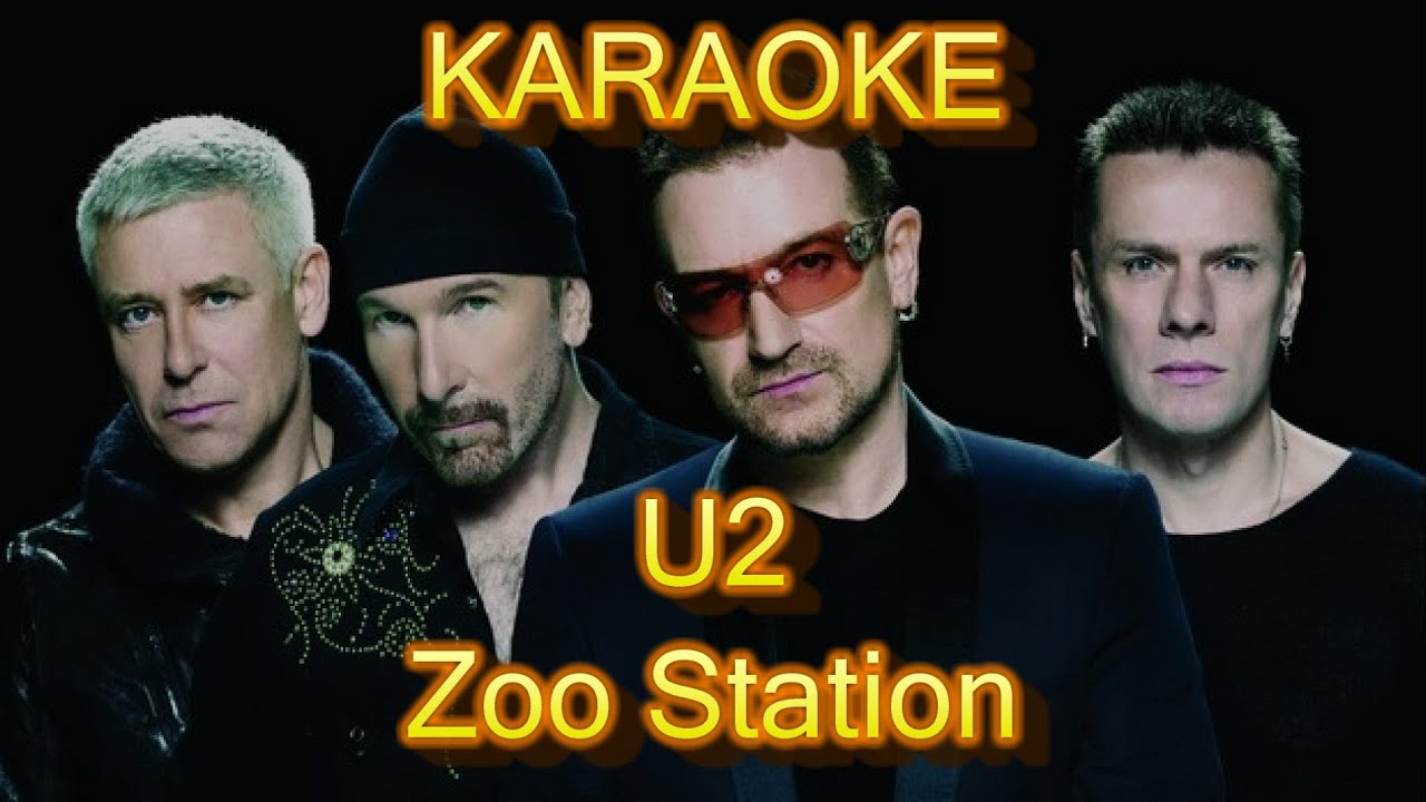 U2 - Zoo Station - Karaoke - Cover (Studio version) - Live effect - YouTube