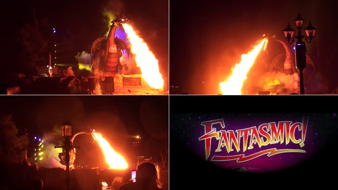 Disney: Fantasmic! (Disneyland version) (4K multiangle) - YouTube