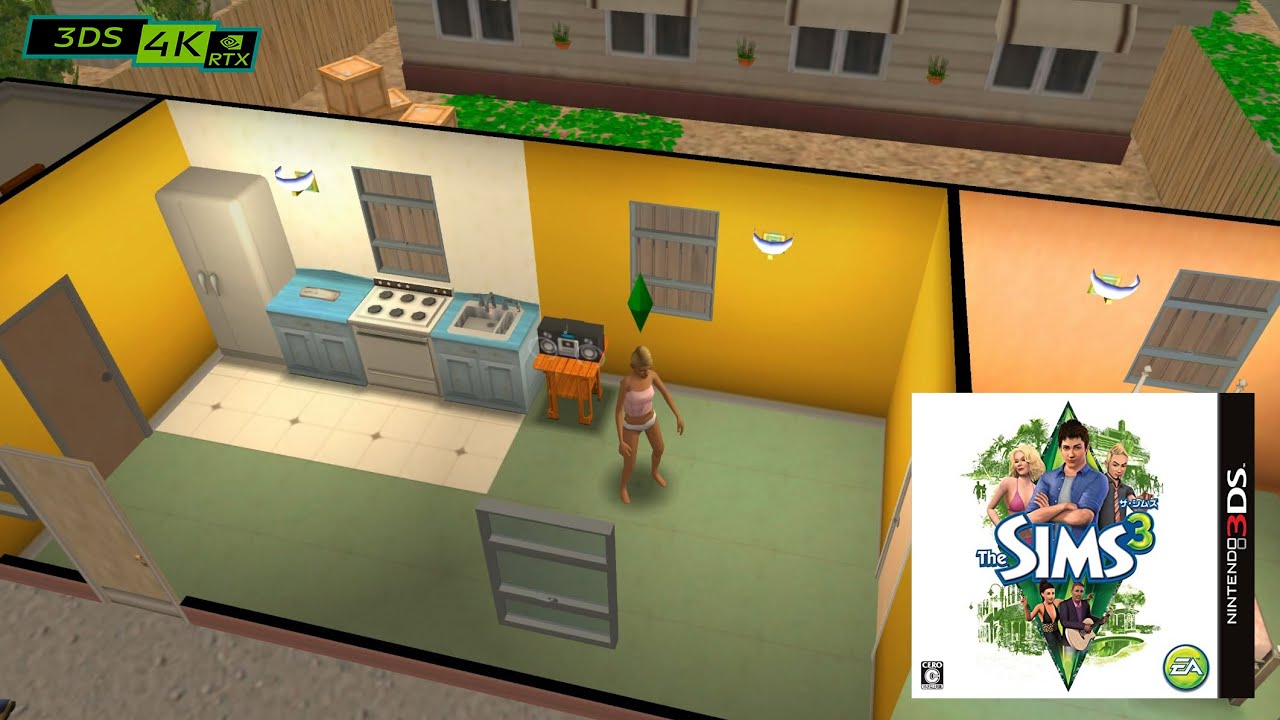 The Sims 3 / RTX 3080 4K 60fps / 3DS emulator Citra - YouTube