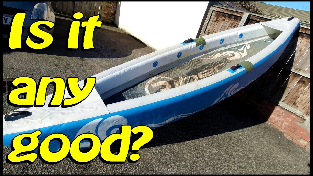Riber 420 Drop Stitch Inflatable Kayak Review - YouTube