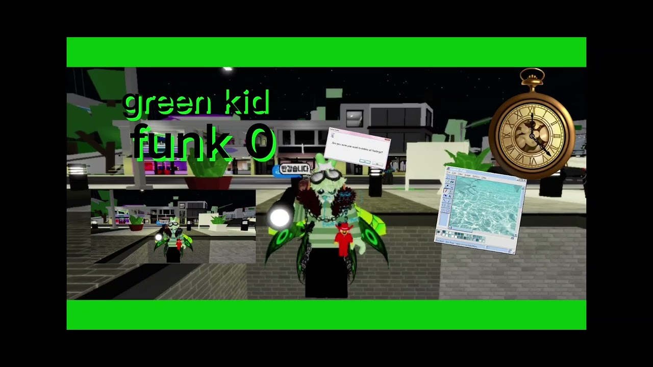 Green kid funk - YouTube