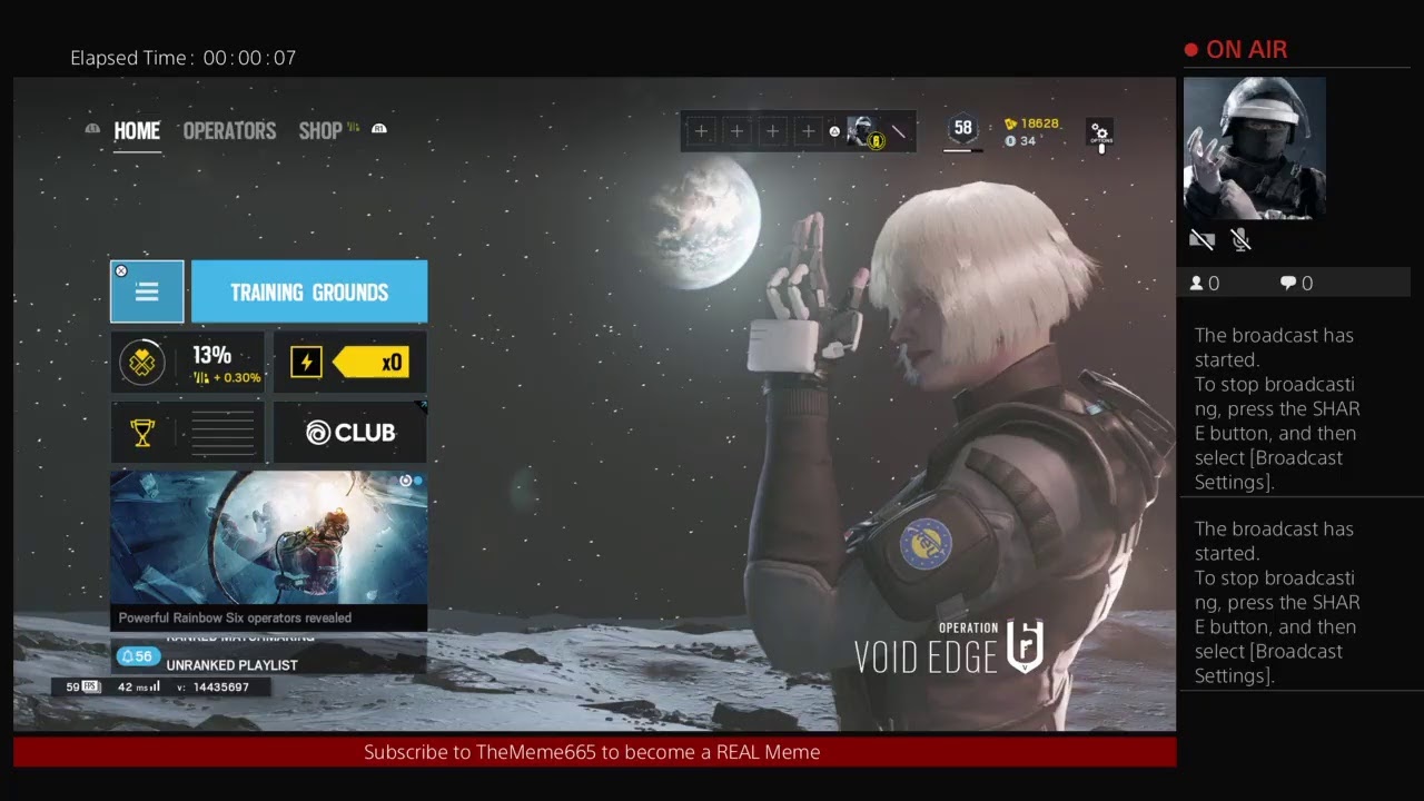 Ye I kina succ at R6 don't judge me ;w; // R6 w/ Meme665 // LIVE STREAM ...