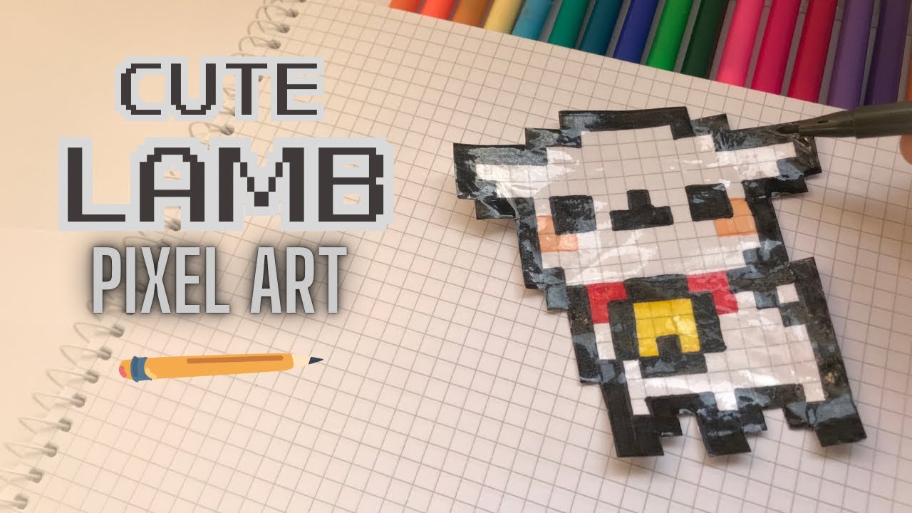 Step-by-Step Pixel Art Tutorial: Creating the Cutest Baby Lamb Ever ...
