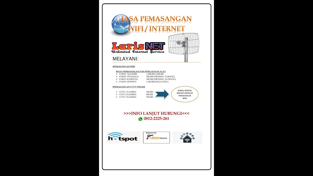 "TEST" PROMOSI PEMASANGAN WIFI #RTRWNET - YouTube