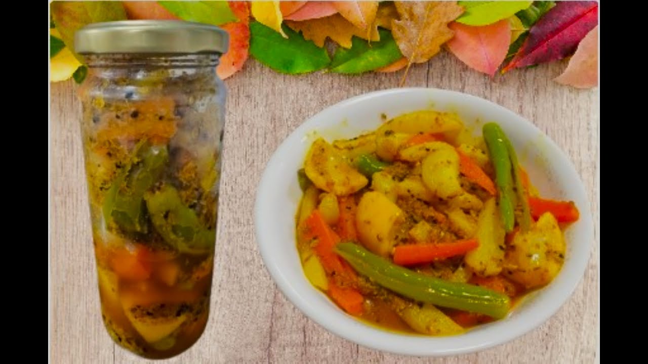 Instant Mixed Pickle l Mixed Veg Pickle Recipe l Achar Recipe - YouTube