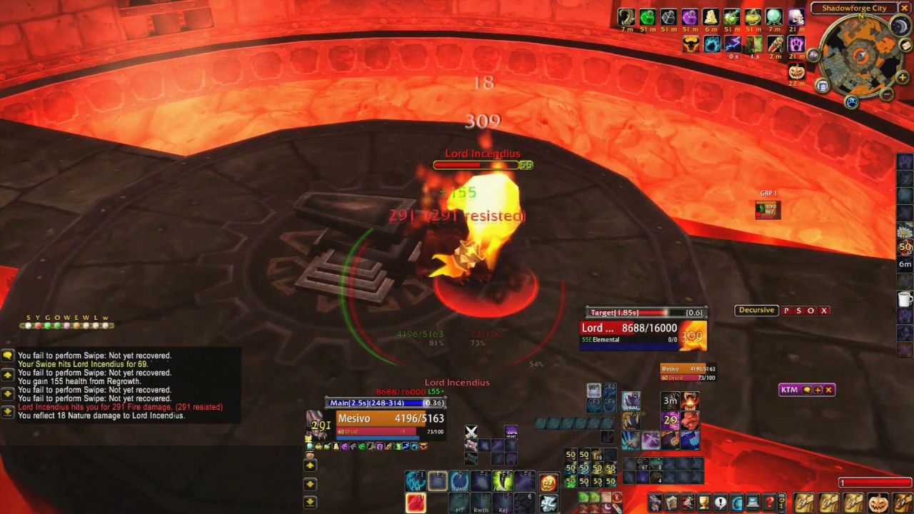 Lord Incendius Brd Solo Farm Wow Classiс Youtube