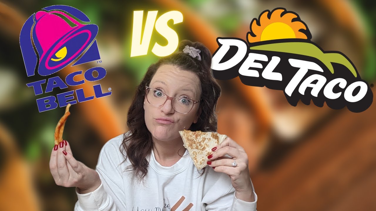 Taco Bell vs Del Taco Food Battle | Fast Food Taste Test - YouTube