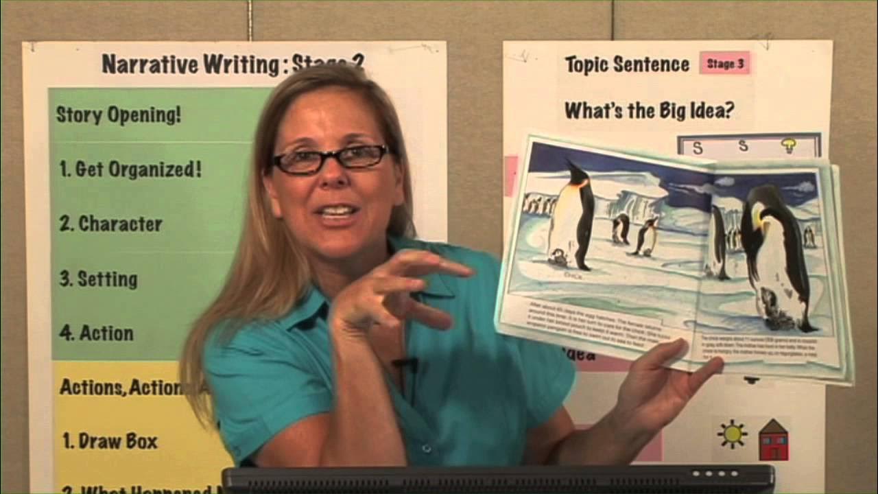 K-1 Opinion Writing about a Text Stage 1 - YouTube