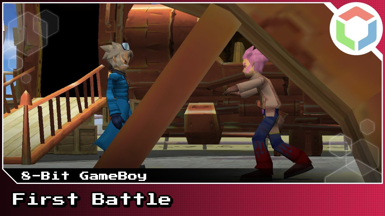 First Battle [8-bit GameBoy] | Pokémon Burning Colosseum - YouTube