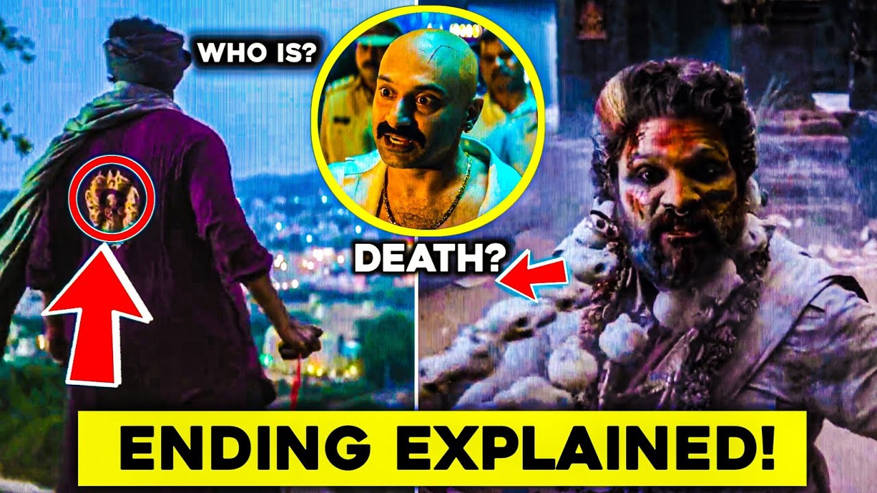 Pushpa 2 Ending Explained!😲 Allu Arjun, Sukumar,#puspa2therule - YouTube