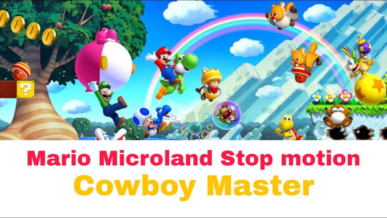 Mario Microland Stop motion! - YouTube
