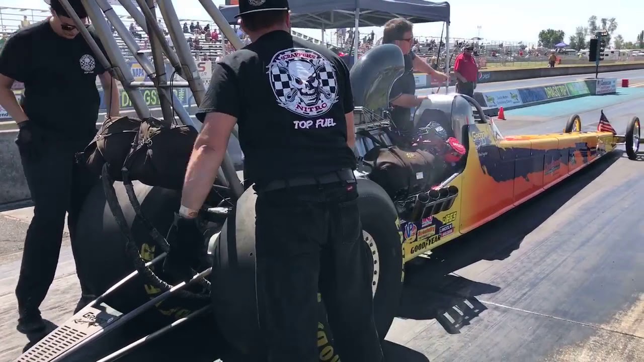 Gregg Racing's A/Fuel Dragster - Lucas Oil Series 07/15/2017 - YouTube