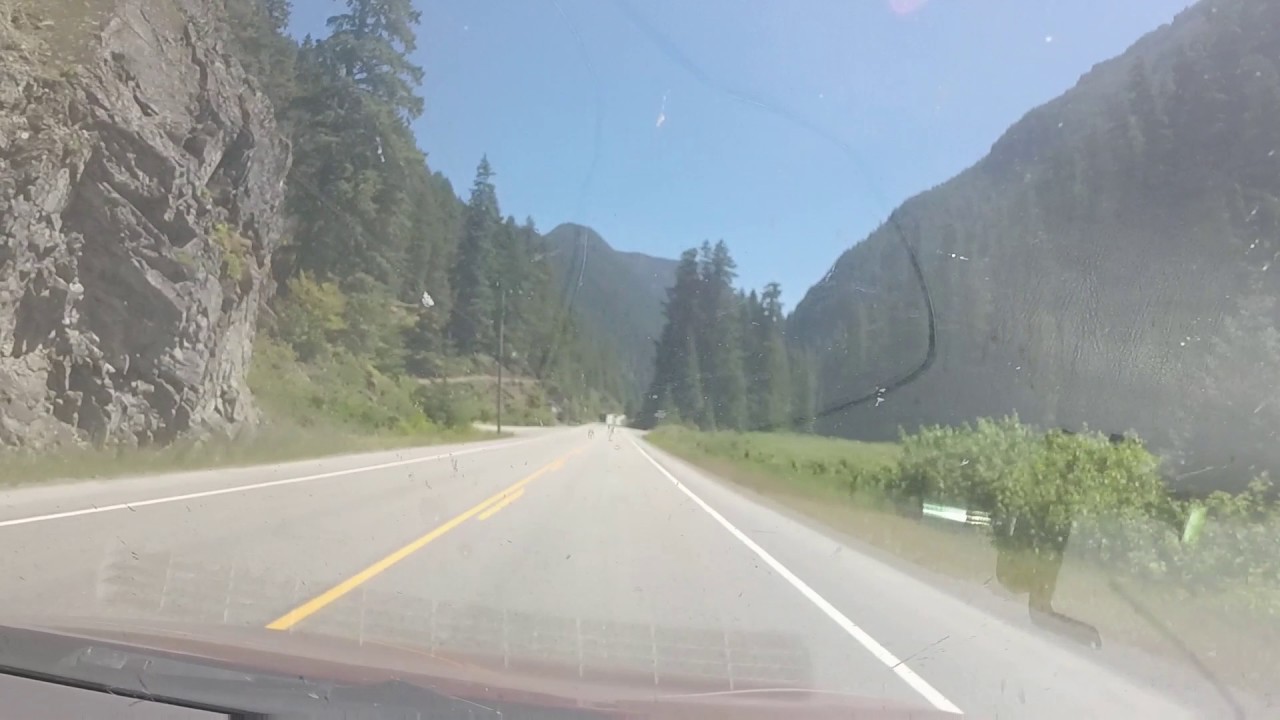 Drive through the Canadian Rockies - YouTube