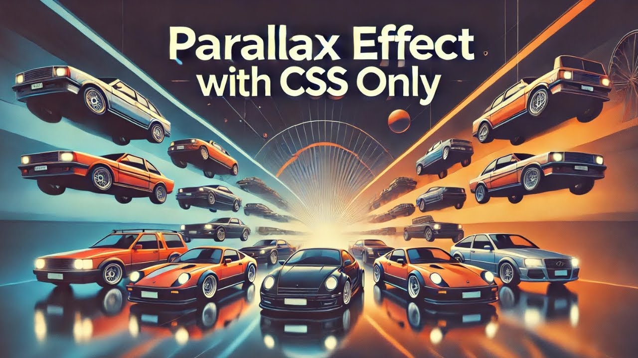 Pure Css Parallax Scrolling No Javascript Html And Css Youtube 0198