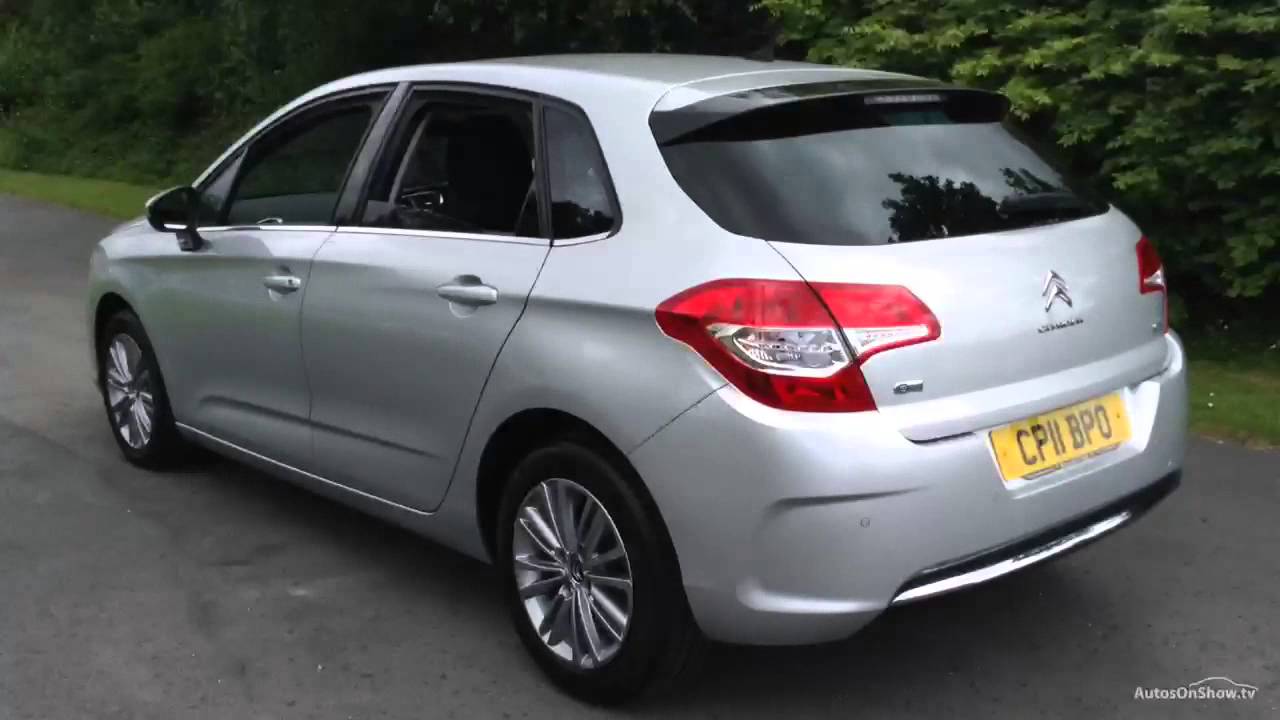 CITROEN C4 VTR PLUS E-HDI EGS ALUMINIUM/SILVER 2011 - YouTube