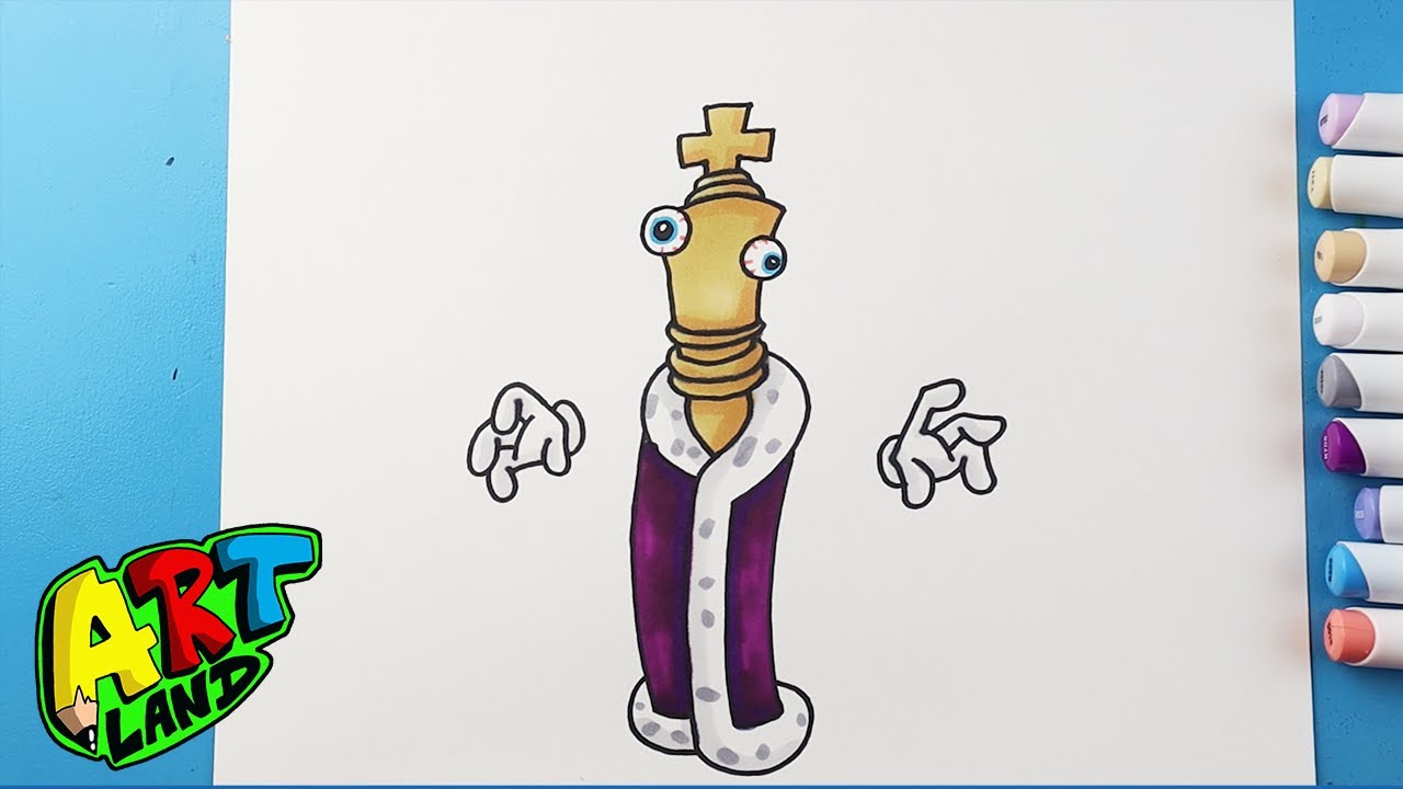 How to Draw Kinger | Amazing Digital Circus - YouTube