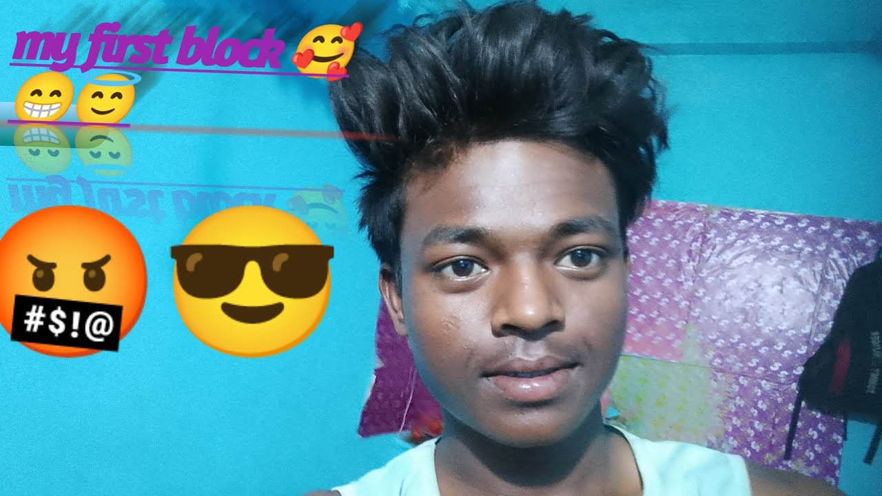 my first block 🥰 - YouTube