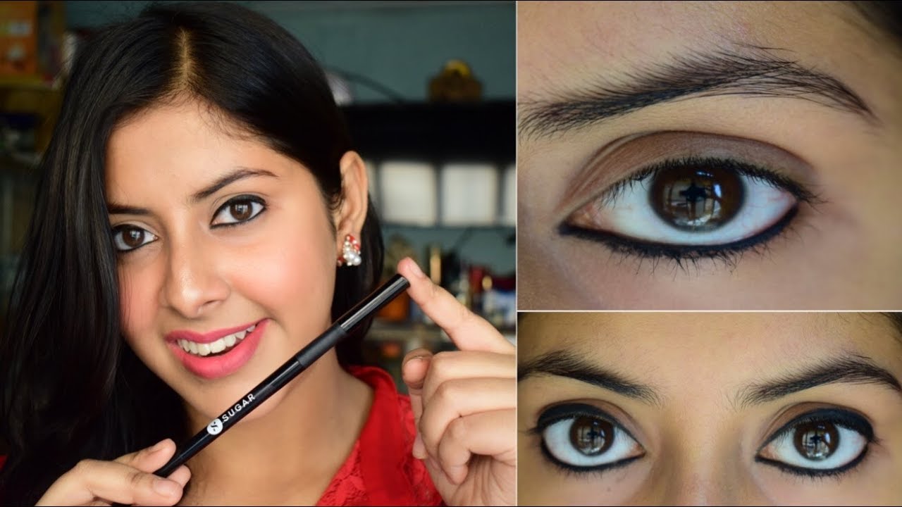 SUGAR TWIST AND SHOUT KAJAL REVIEW + HOW TO USE KAJAL IN DIFFERENT WAYS ...