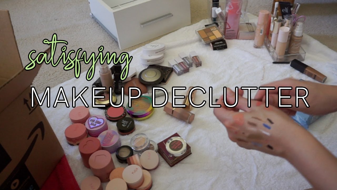 Mega Makeup Declutter! | Cassie L Rodgers - YouTube