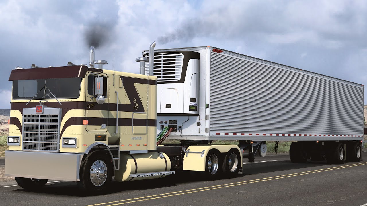 Old School Luxury - Marmon 110P Cabover - Montana Expansion Map ...