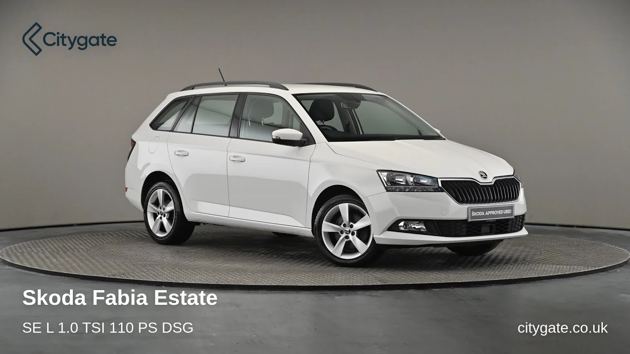 Skoda Fabia Estate - SE L 1.0 TSI 110 PS DSG - Citygate ŠKODA Watford ...