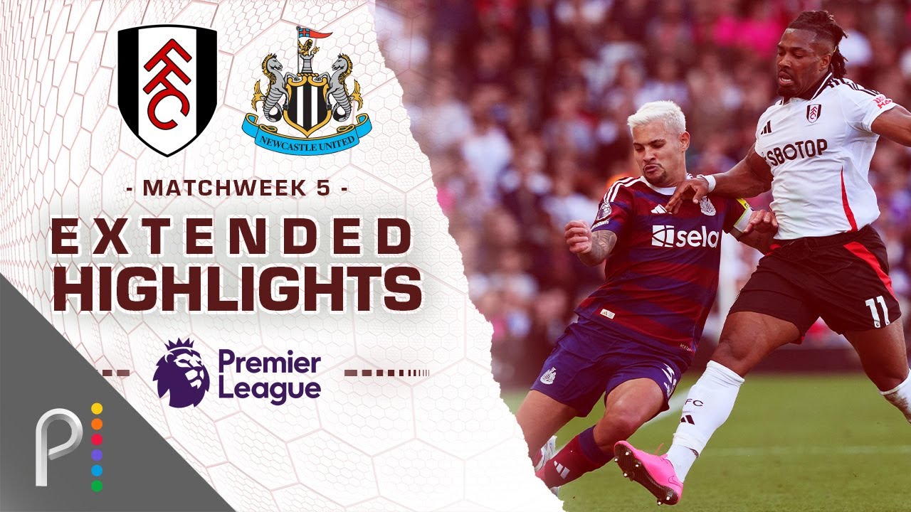 Fulham v. Newcastle United | PREMIER LEAGUE HIGHLIGHTS | 9/21/2024 ...