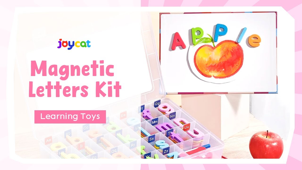 Learn the ABCs in a Fun and Engaging Way with JoyCat Magnetic Letters ...