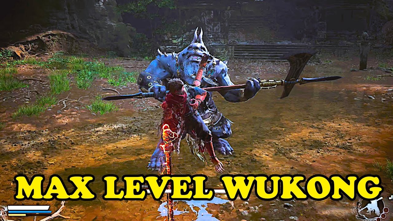 Black Myth: Wukong - MAX LEVEL MONKEY VS Bullguard Boss Fight | No ...
