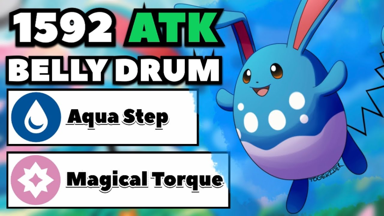 BELLY DRUM AZUMARILL IS BROKEN WITH THESE MOVES IN ALPHABET CUP - YouTube