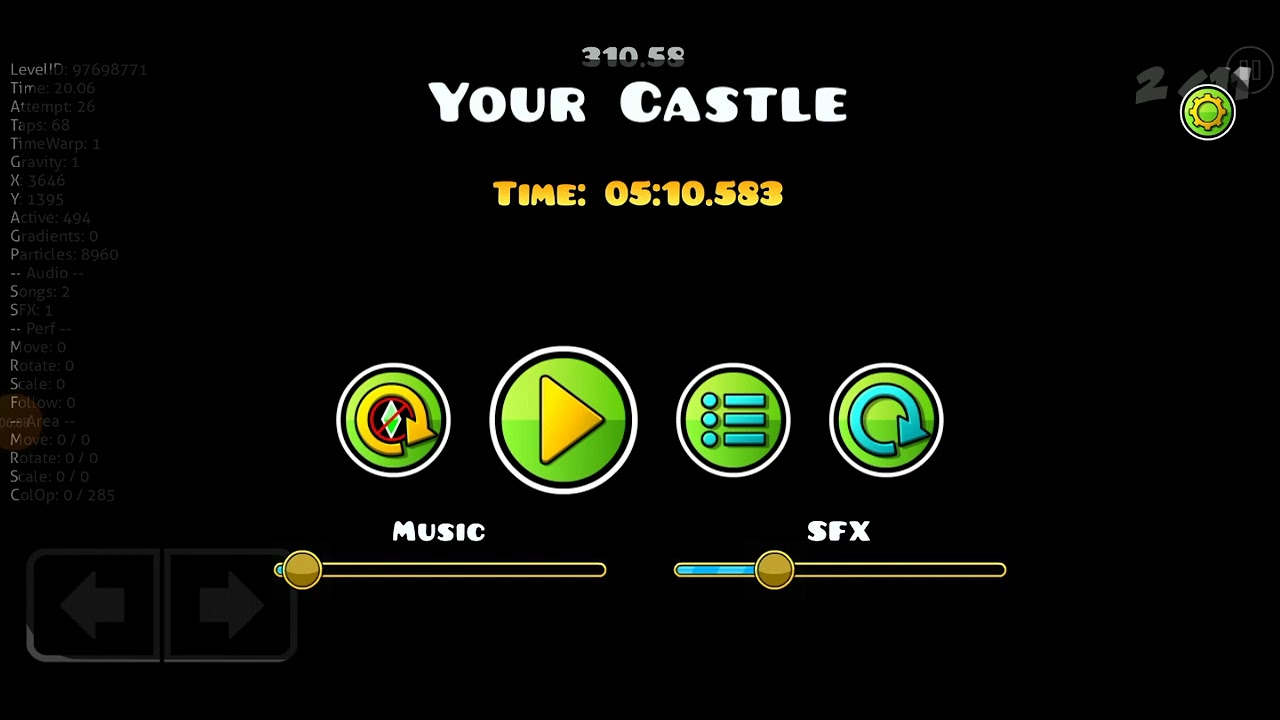 Your castle - Geometry Dash 2.2 - YouTube