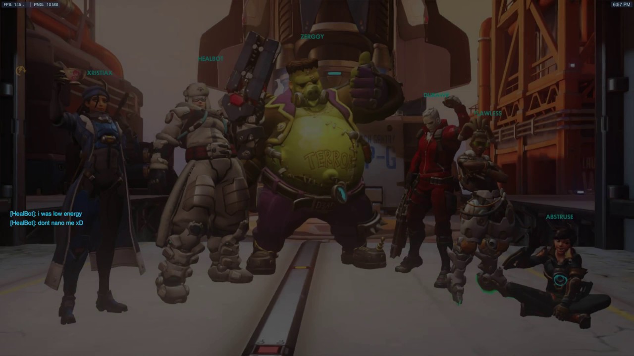 Overwatch Grandmaster - Captain Ana Amari Gameplay | Intense Payload ...