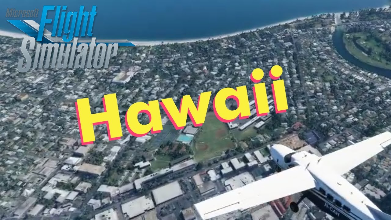 Flying in Hawaii! - FSEconomy - Microsoft Flight Sim 2020 - Ultrawide ...