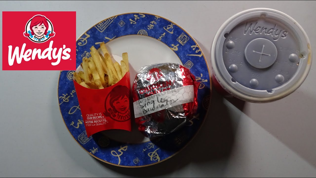 Wendys Baconator Fries And Root Beer Asmr Mukbang Youtube
