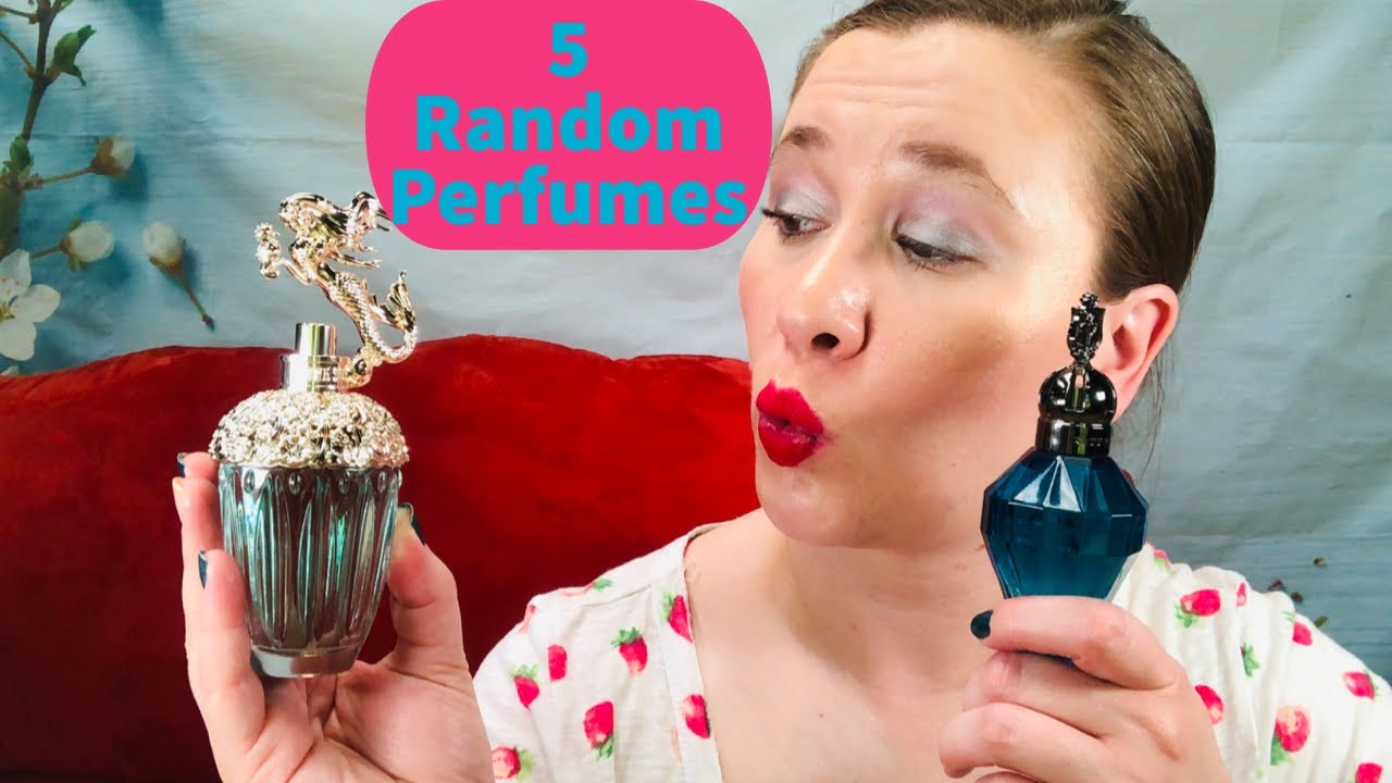 Five (5) Random Perfumes! Nina Ricci, Betsey Johnson, Anna Sui, Katy ...