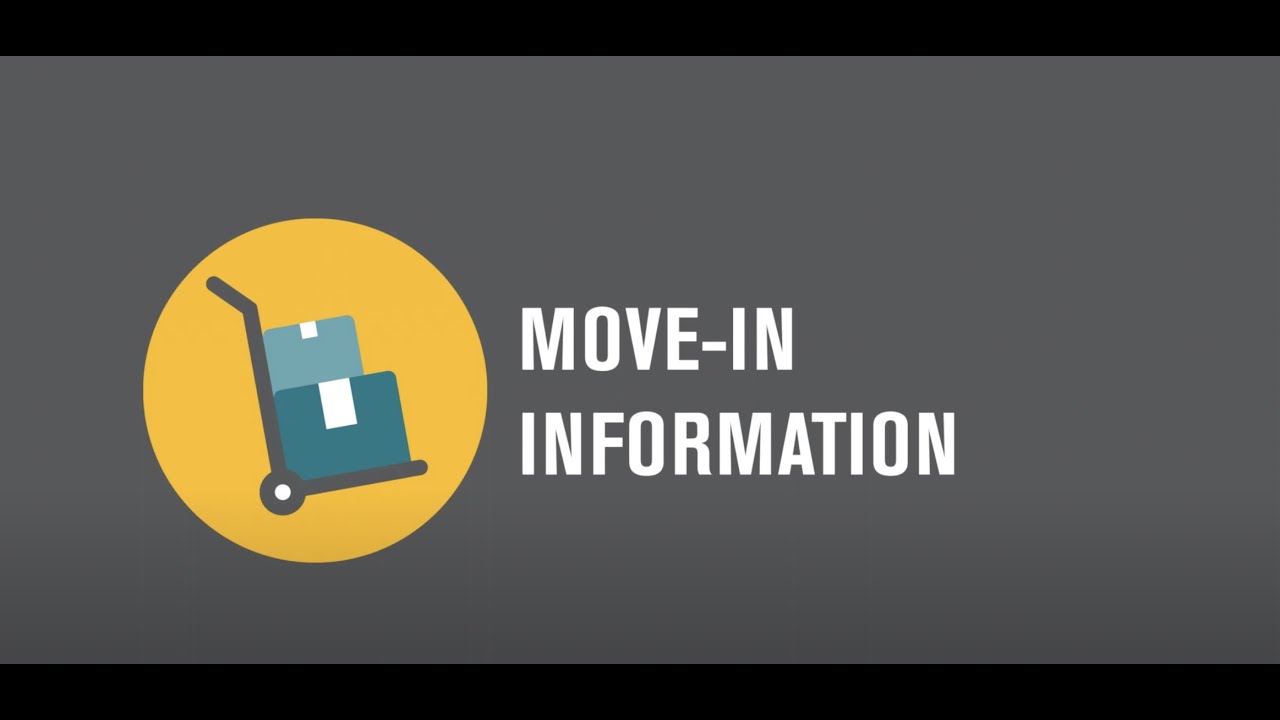 Move in Information and Tips - YouTube
