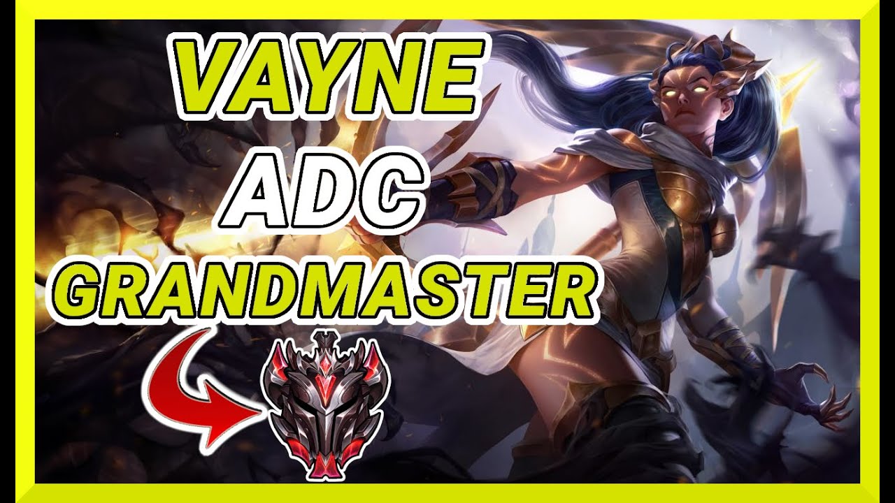 VAYNE ADC GRANDMASTER S11 - RUNAS | BUILD - YouTube