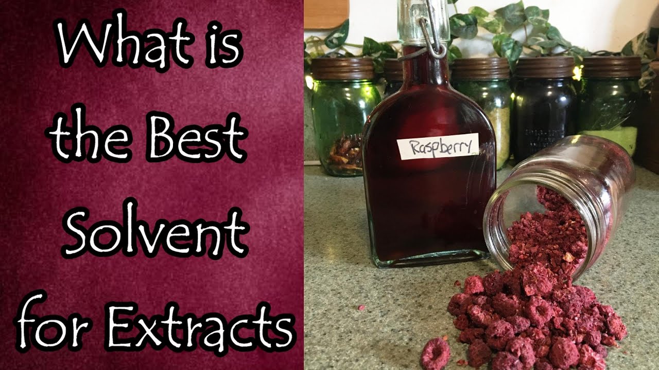 Extracts and Solvents: What Should I Use? (FAQ Series) - YouTube