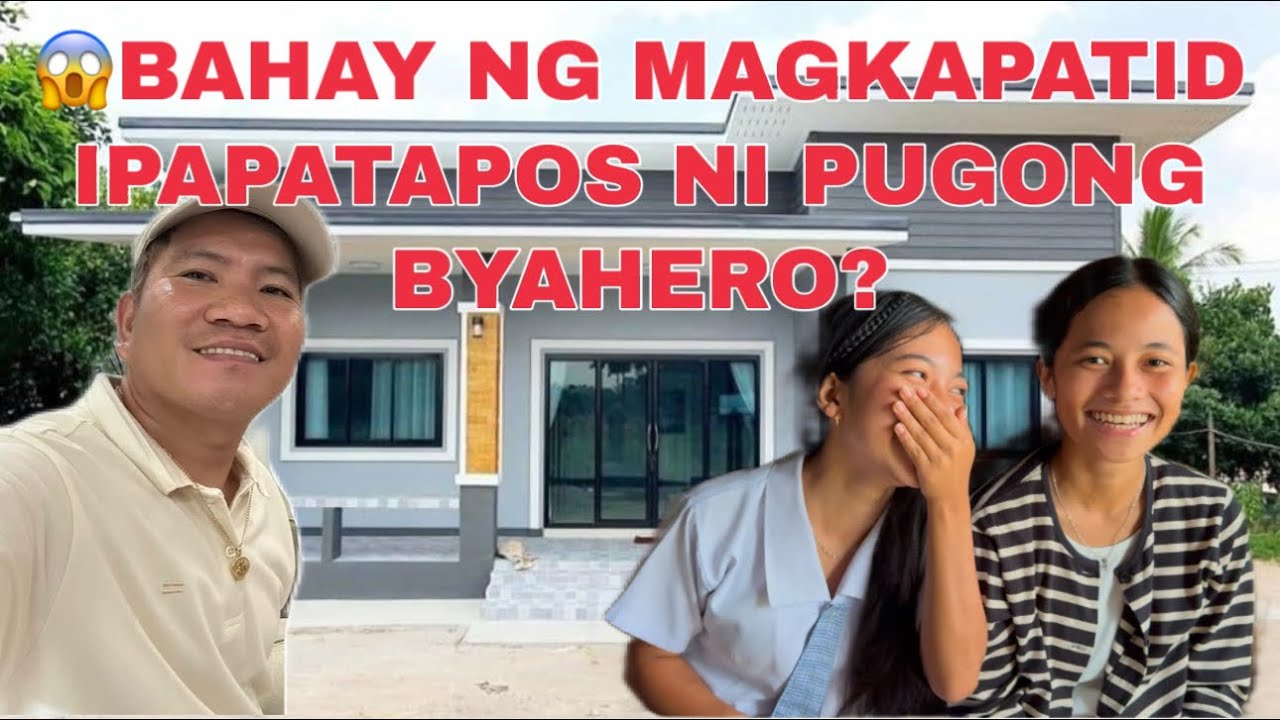 WOW BAHAY NG DALAWANG MAGKAPATID NA ARTISTAHIN SI PUGONG BYAHERO MAGPATAPOS? - YouTube
