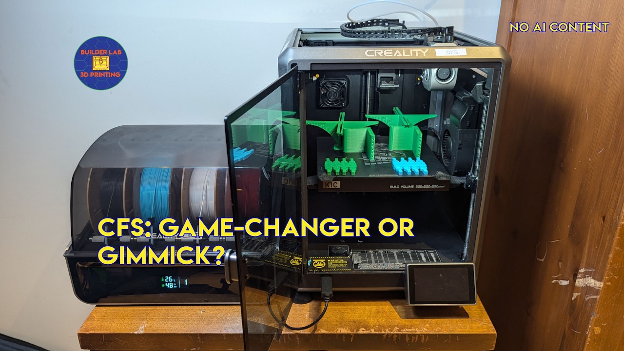 Creality K1C + CFS Long-Term Review: Pros, Cons & Real-World Prints ...