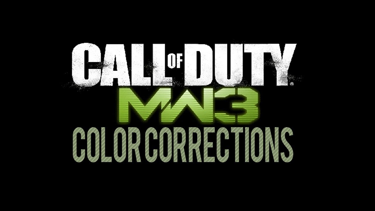 Tutorials - 15 FREE MW3 Color Correction Presets for MBL - YouTube