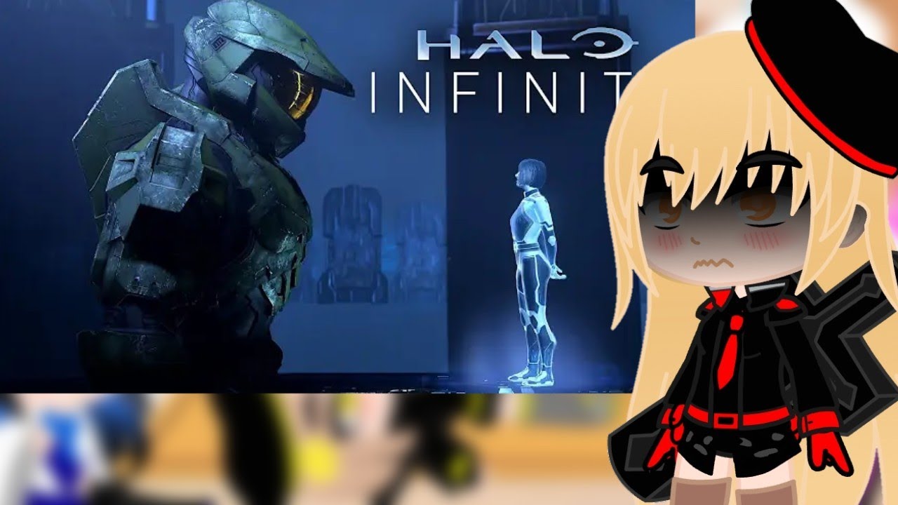Nikke The Goddess of Victory React to Halo infinite Trailer - YouTube