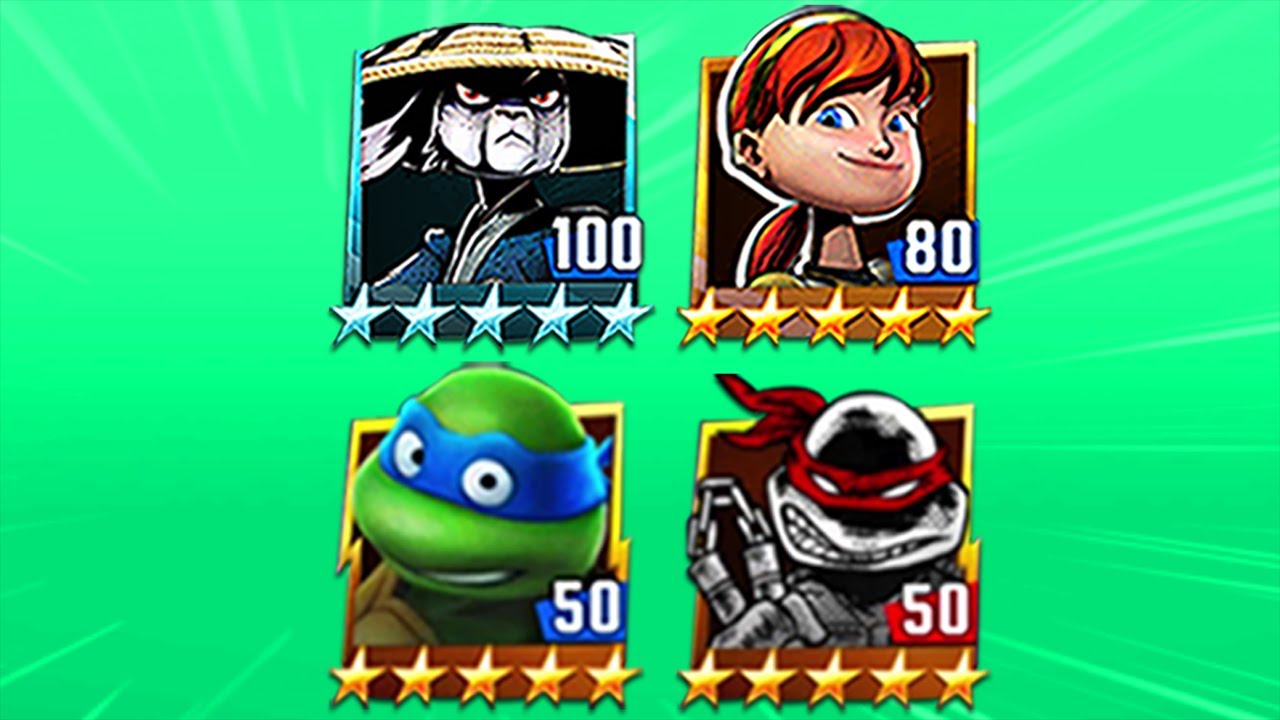 TMNT Legends April, Usagi, Leo Classic, Mikey Original - YouTube