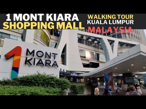 1 Mont Kiara shopping mall kuala lumpur malaysia walking tour - YouTube