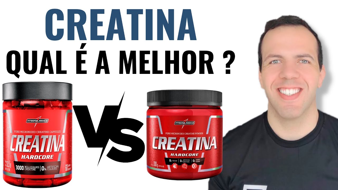 Creatina Em Pó Ou Capsula - RETOEDU