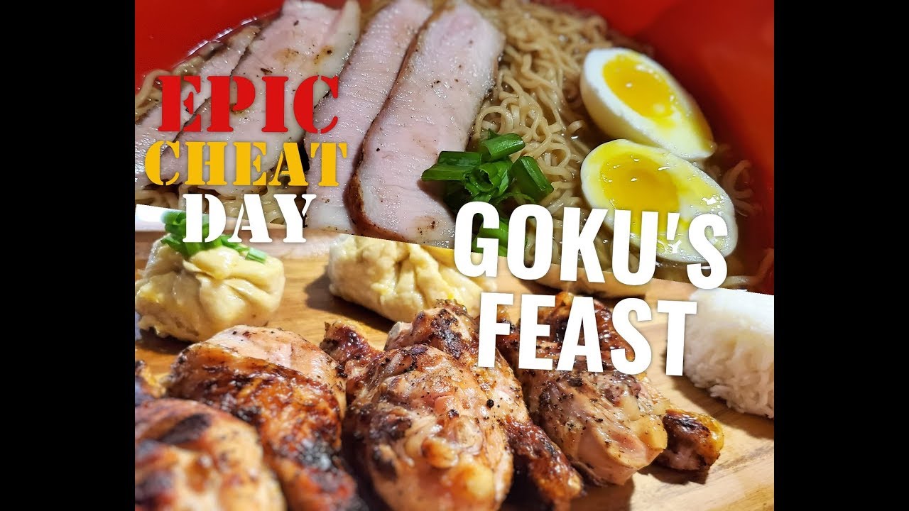 Goku's Feast! EPIC Cheat Day - YouTube