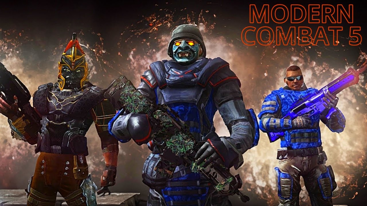 MC5 3v4 Team Battle - Modern Combat 5 Gameplay - YouTube
