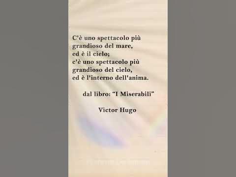 Citazione dal libro "I Miserabili" di Victor Hugo #libri #citazioni #shorts - YouTube