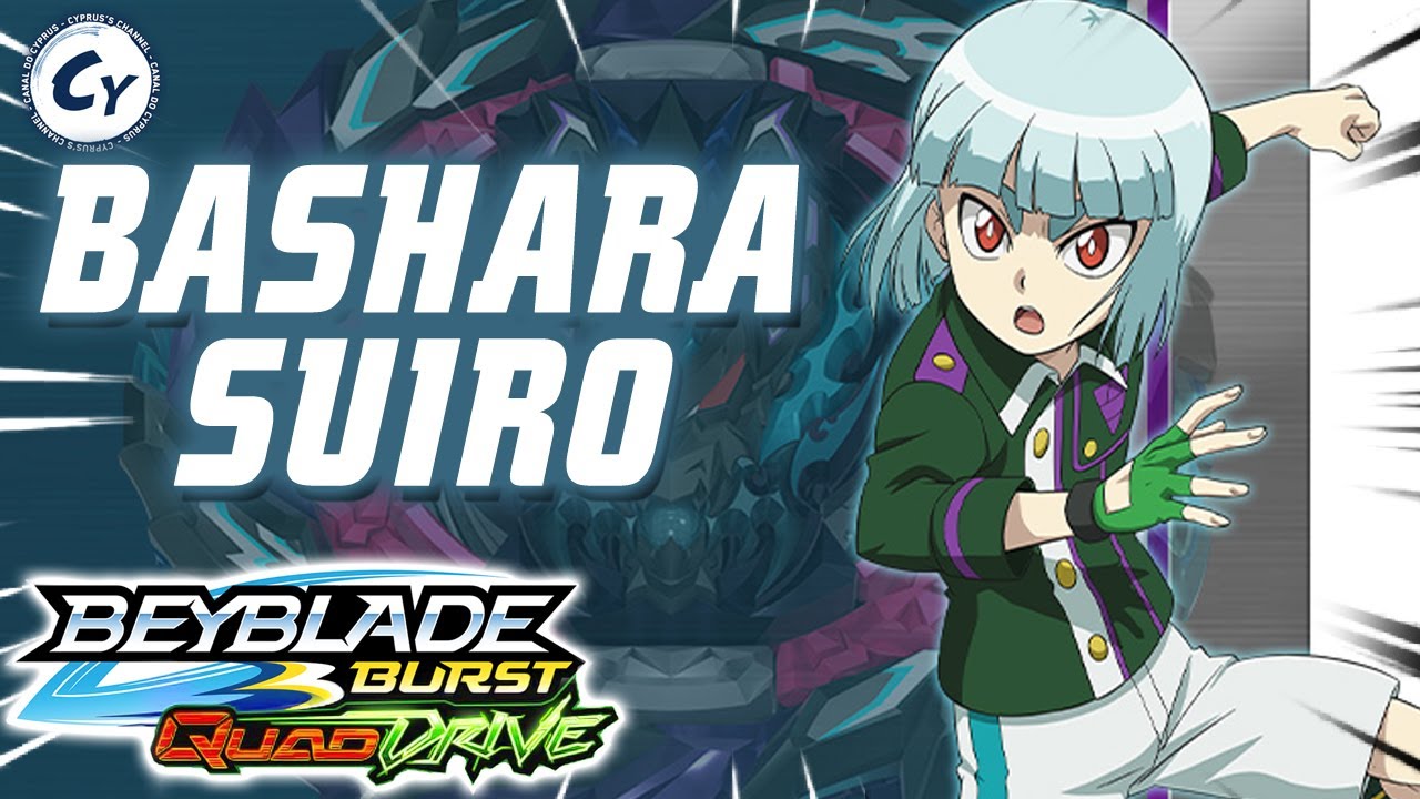 NOMES DUBLADOS QUAD DRIVE! Bashara Suiro Regnar Belfyre BEYBLADE BURST ...