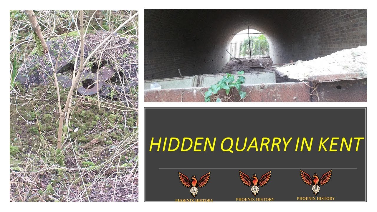Hidden Historic Quarry Site In Kent - YouTube